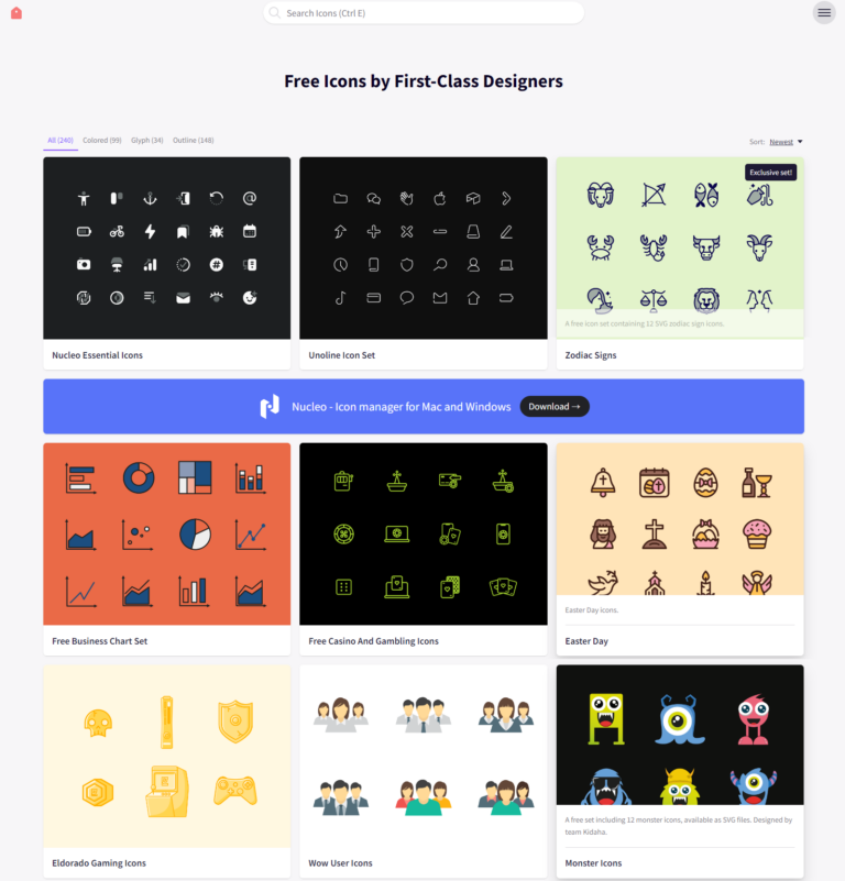 超好用！8種免費Icon圖庫分享給你！ - Mofans 墨樊創顧｜線上學習